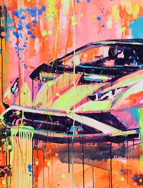 LAMBORGINI HURACAN – Collect Art | Buy Original Art Online